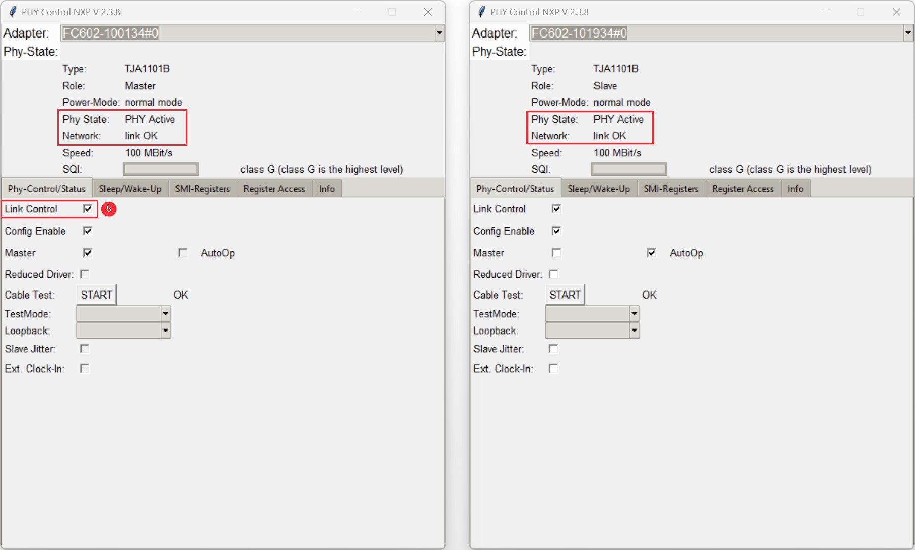 TC10 – Sleep/Wake-up Demo – 100BASE-T1 – PHY Control NXP – FibreCode Docs