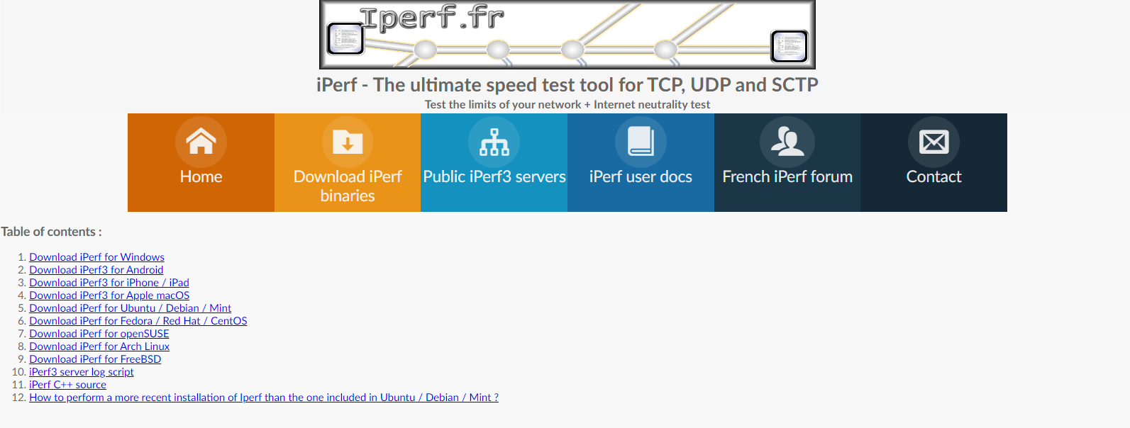 Performance measurement with iperf3 – FibreCode Docs